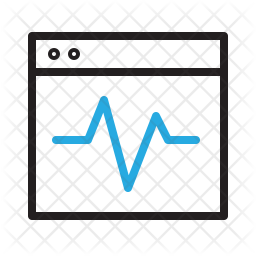 System Status Icon - Download in Line Style