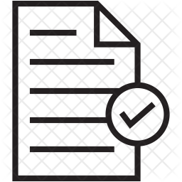 Task Complete Icon - Download in Line Style