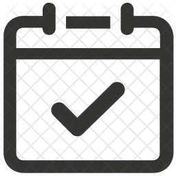 Task completed Icon - Download in Glyph Style