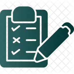 Tasks Checklist Icon - Download in Glyph Style