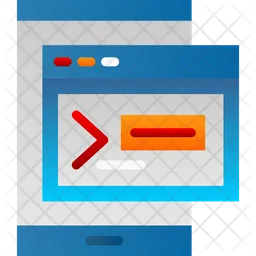Terminal Icon - Download in Gradient Style