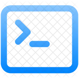 Terminal Icon - Download in Gradient Style
