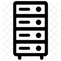 Terminal Server Icon - Download in Glyph Style