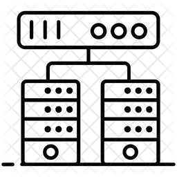 Terminal Server Icon - Download in Line Style