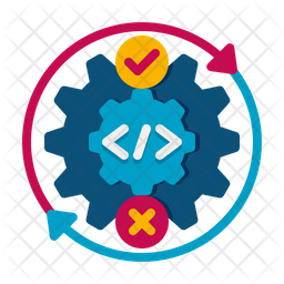 Test Execution Icon - Download in Flat Style