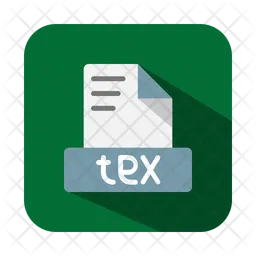 Tex Latex Source Document Icon - Free Download Files & Folders Icons | IconScout