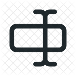 Text field Icon - Download in Line Style