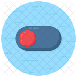 Toggle Button Icon - Download in Flat Style