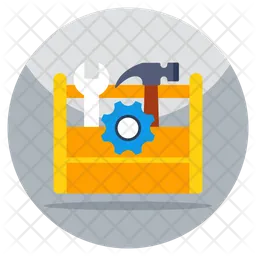 Toolkit Icon - Download in Flat Style