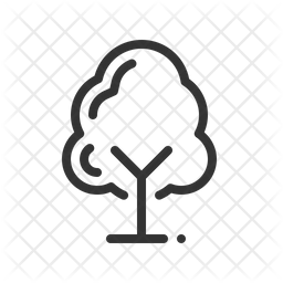 Tree Icon - Download in Line Style