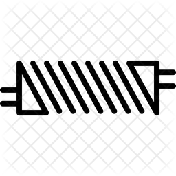 Twisted Icon - Download in Line Style