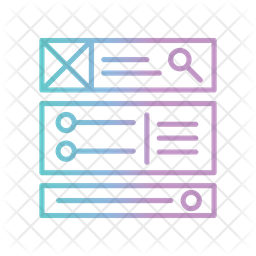 Ui Design Icon - Download in Gradient Style