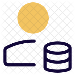 User Database Icon - Download in Dualtone Style
