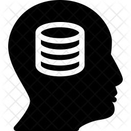 User database Icon - Download in Glyph Style