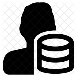 User Database Icon - Download in Glyph Style