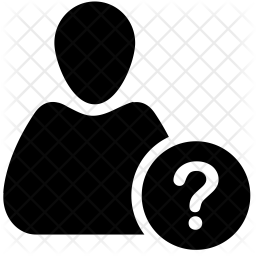 User query Icon - Download in Glyph Style