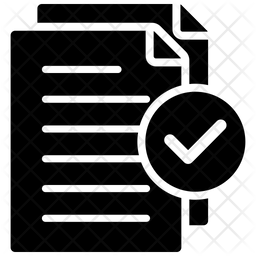 Validation Icon - Download in Glyph Style