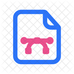 Vector File Icon - Download in Dualtone Style