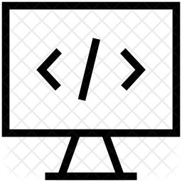 Web ui Icon - Download in Line Style