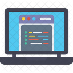 Website Coding Icon - Download in Flat Style
