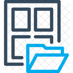 Window Folder Icon - Download in Dualtone Style