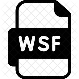 Windows Script File Icon - Download in Glyph Style