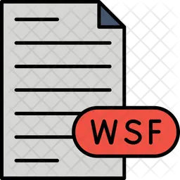 Windows Script File Icon - Download in Colored Outline Style