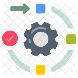 Workflow Icon - Free Download Business Icons | IconScout