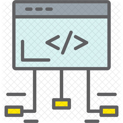 Agile Framework Icon - Download in Colored Outline Style