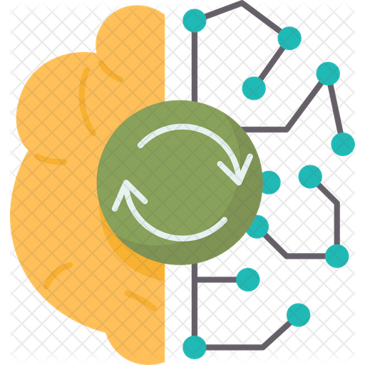 Automatic Learning Icon Download In Flat Style