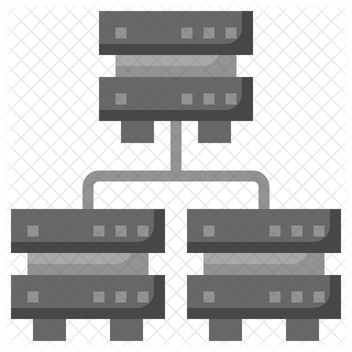 Big Data Structure Icon - Download in Flat Style