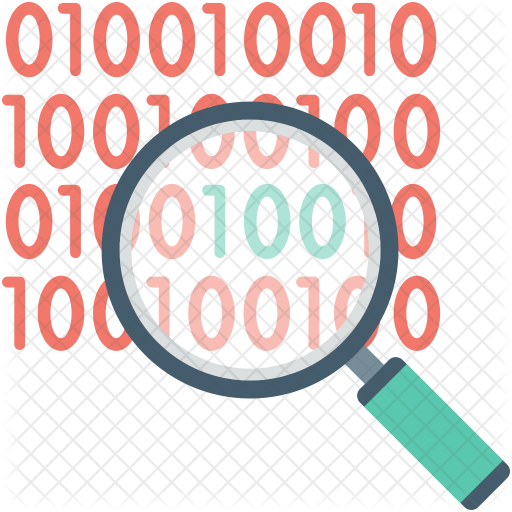 Binary Icon - Download in Flat Style