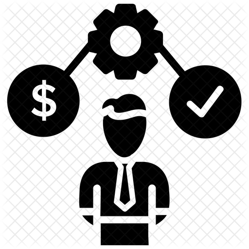 Broker Icon Download In Glyph Style