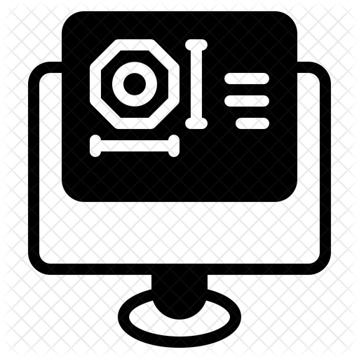 Cad Icon - Download in Glyph Style