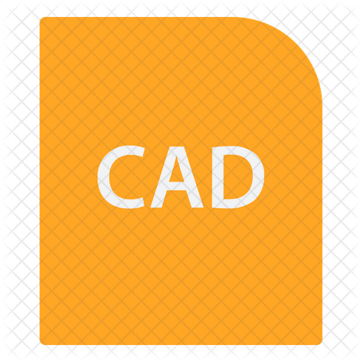 Cad File Icon - Download in Flat Style