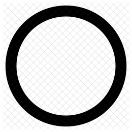 Circle Icon Download In Line Style