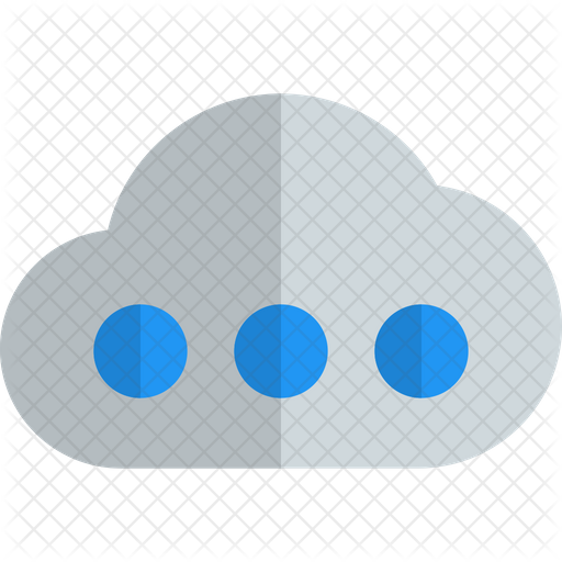 Cloud Loading Data Icon - Download in Flat Style