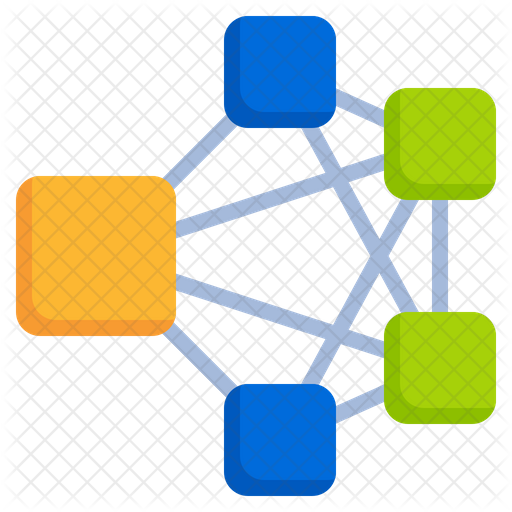 Cluster Icon - Download in Flat Style
