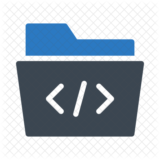 Coding Folder Icon - Download in Flat Style Coding Folder Icon - Download in Flat Style