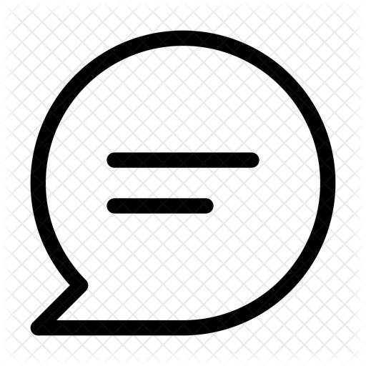 Comment Lines Thin Line Icon | Unicons | IconScout Comment Lines Thin Line Icon | Unicons | IconScout