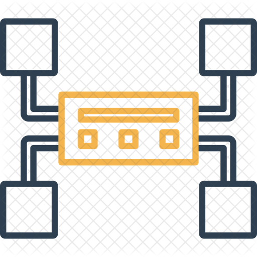 Communication network Icon - Download in Dualtone Style