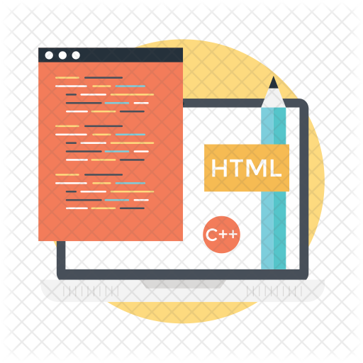Complex coding Icon - Download in Flat Style