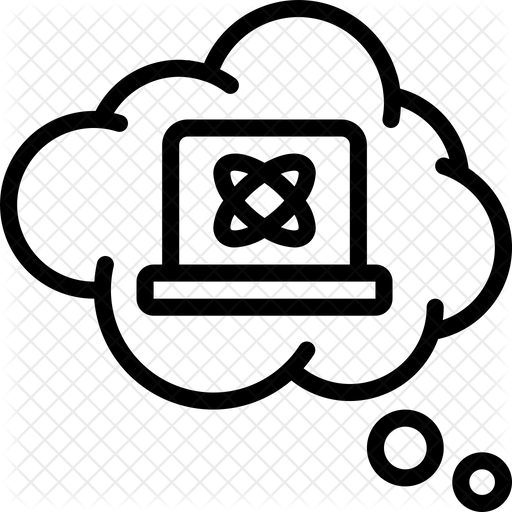 Computer Science Theory Icon - Download in Line Style