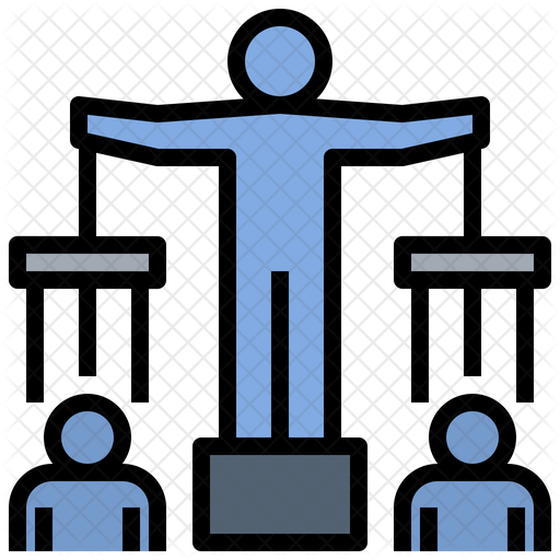 Controlling Icon - Download in Colored Outline Style Controlling Icon - Download in Colored Outline Style