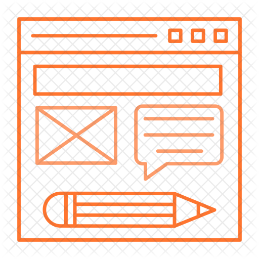 Create Message Icon - Download in Line Style Create Message Icon - Download in Line Style