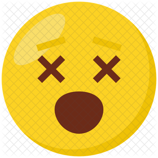 Crossed Eyes Emoji Icon Download In Flat Style