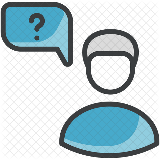 Customer requests Icon - Download in Colored Outline Style