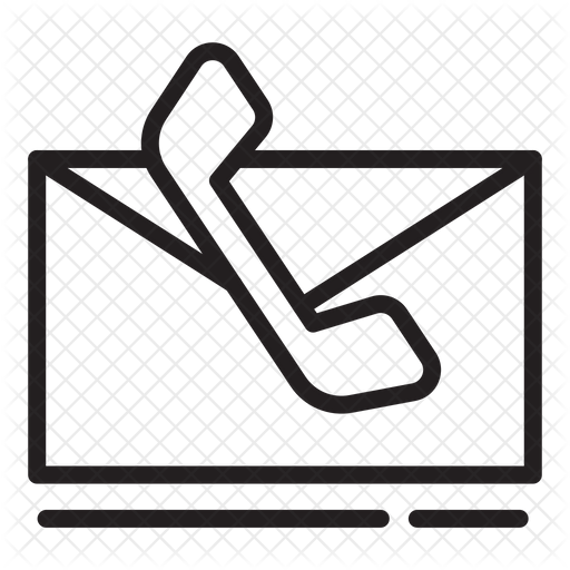 Customer Service Call Icon - Download in Line Style