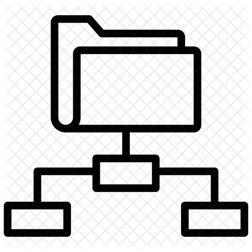 Data Classification Icon - Download in Line Style