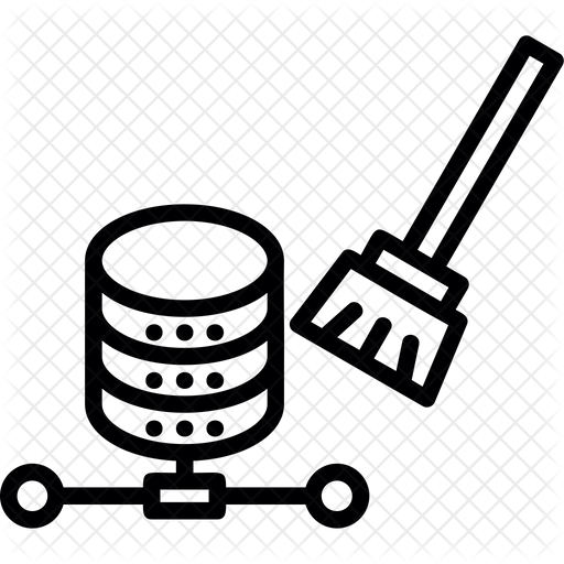 Data Cleansing Icon - Download in Line Style Data Cleansing Icon - Download in Line Style